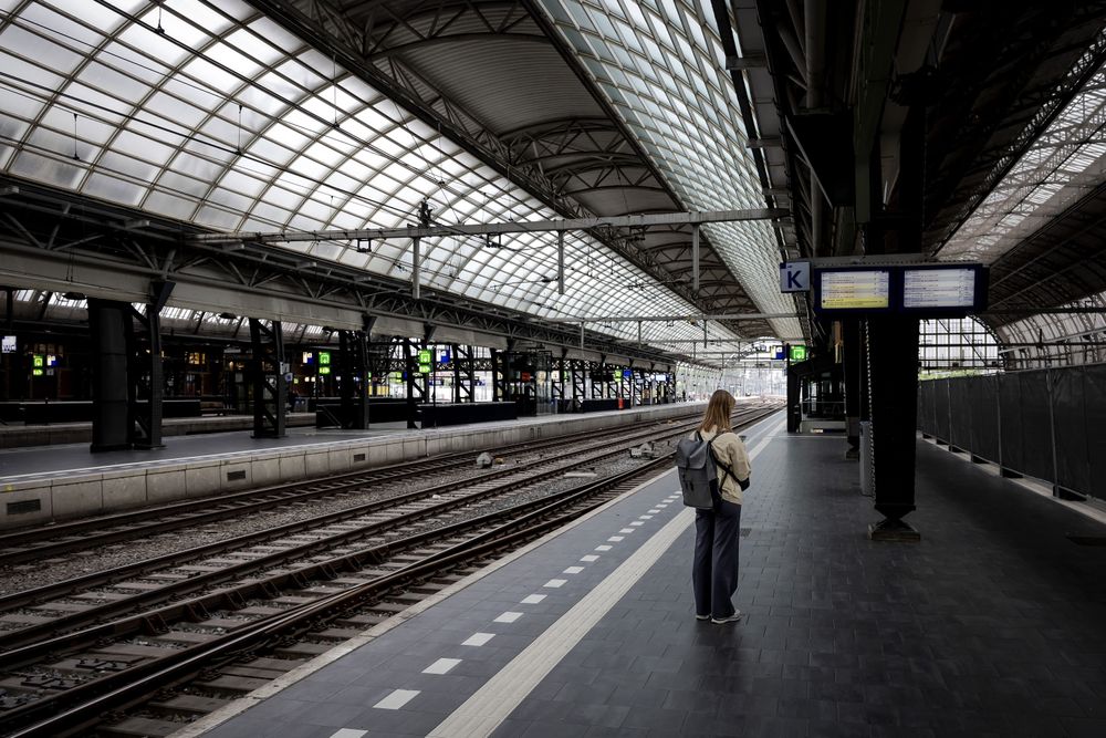 Treinstaking tijdens start Festival van de Toekomst