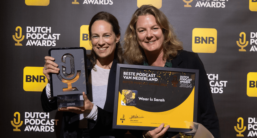 Publieke omroep grote winnaar Dutch Podcast Awards