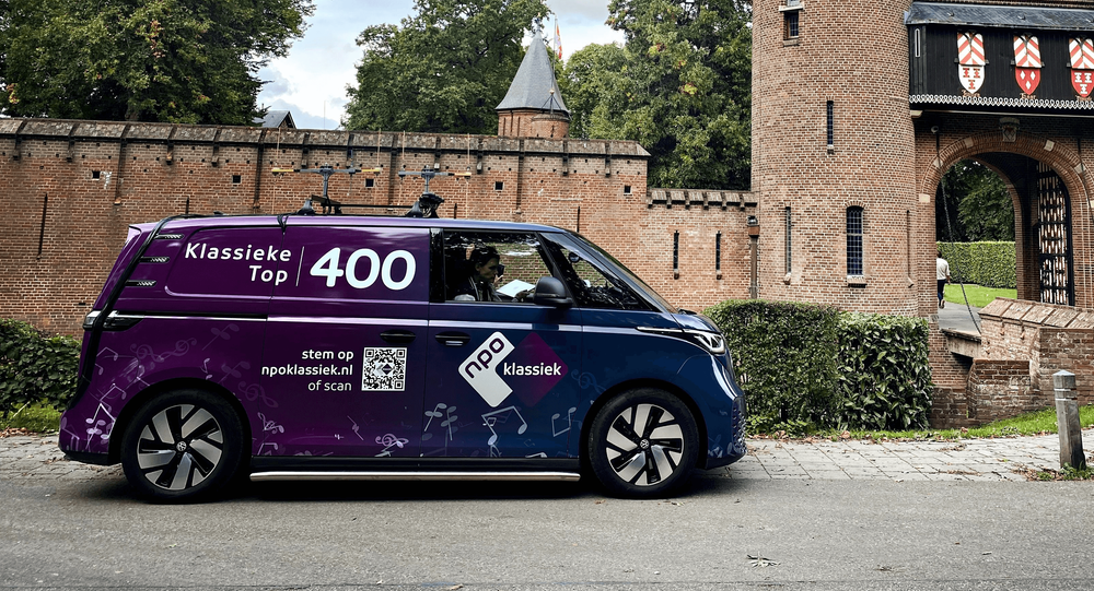 Stembus Klassieke Top 400 door Nederland en Duitsland